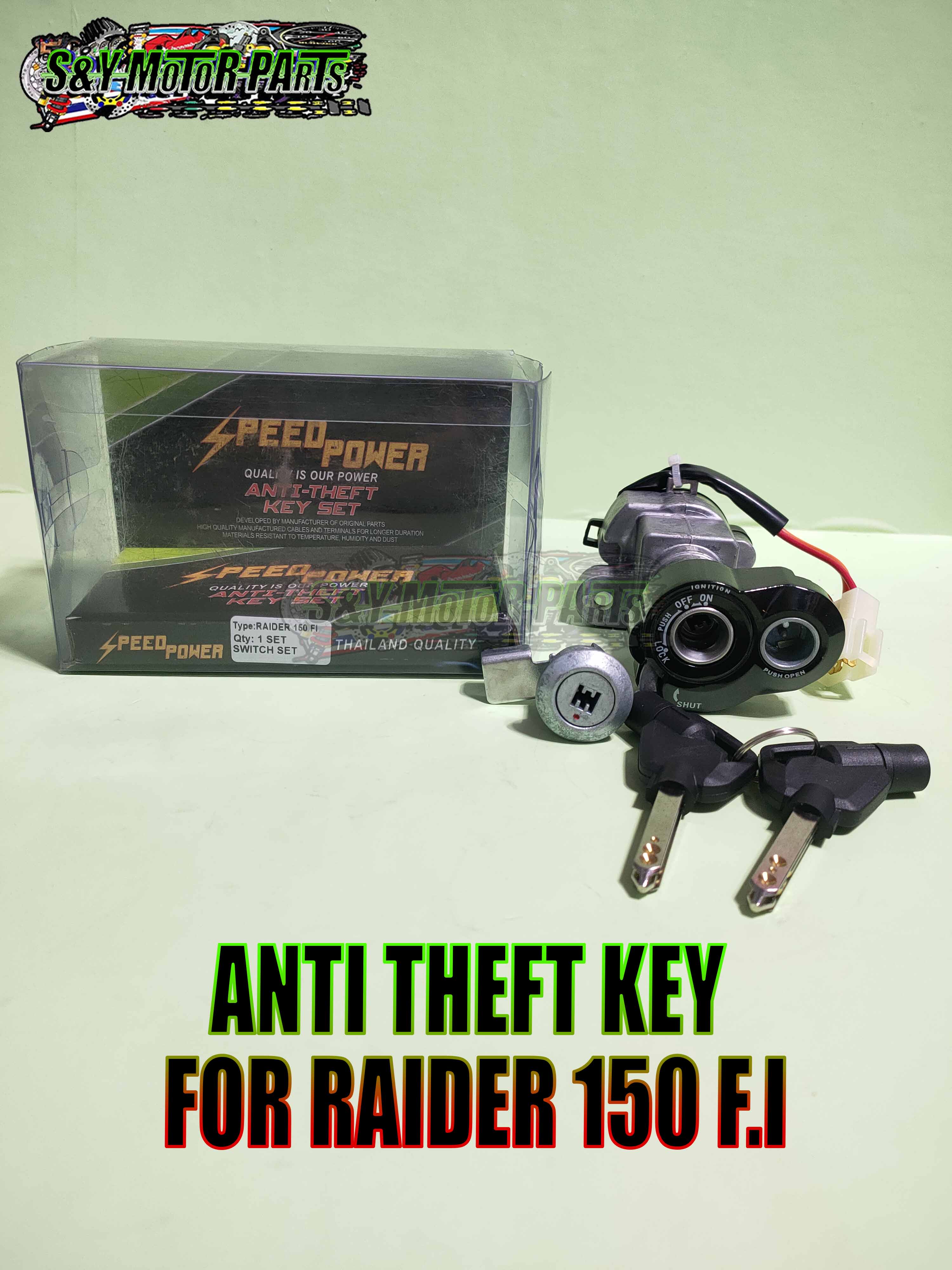 SUZUKI RAIDER 150 F.I ANTI THEFT KEY | Lazada PH