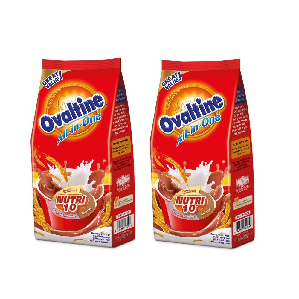 Ovaltine All-in-One Chocolate Drink 260g | Lazada PH