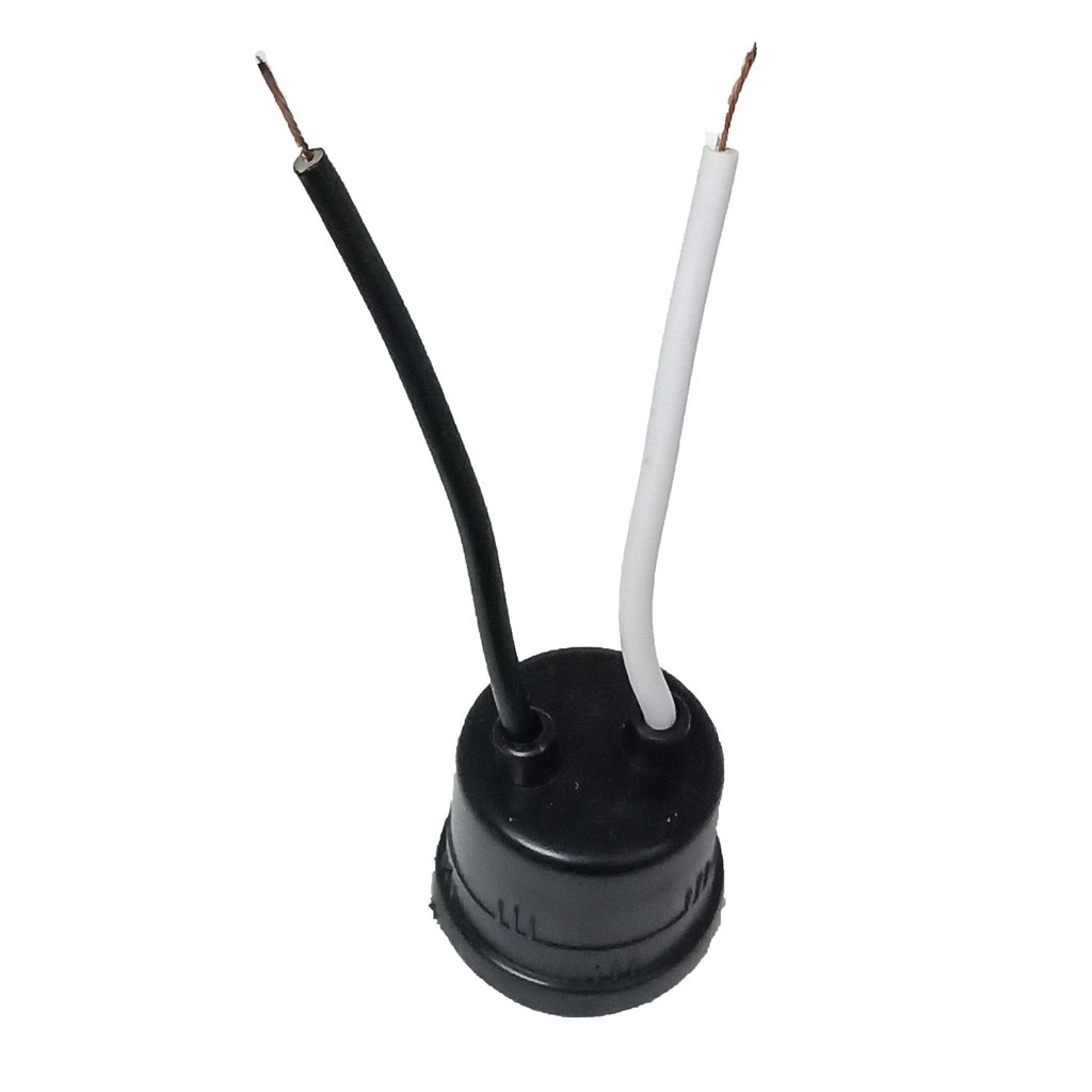 JOSE lite waterproof black pigtail lamp socket | Lazada PH
