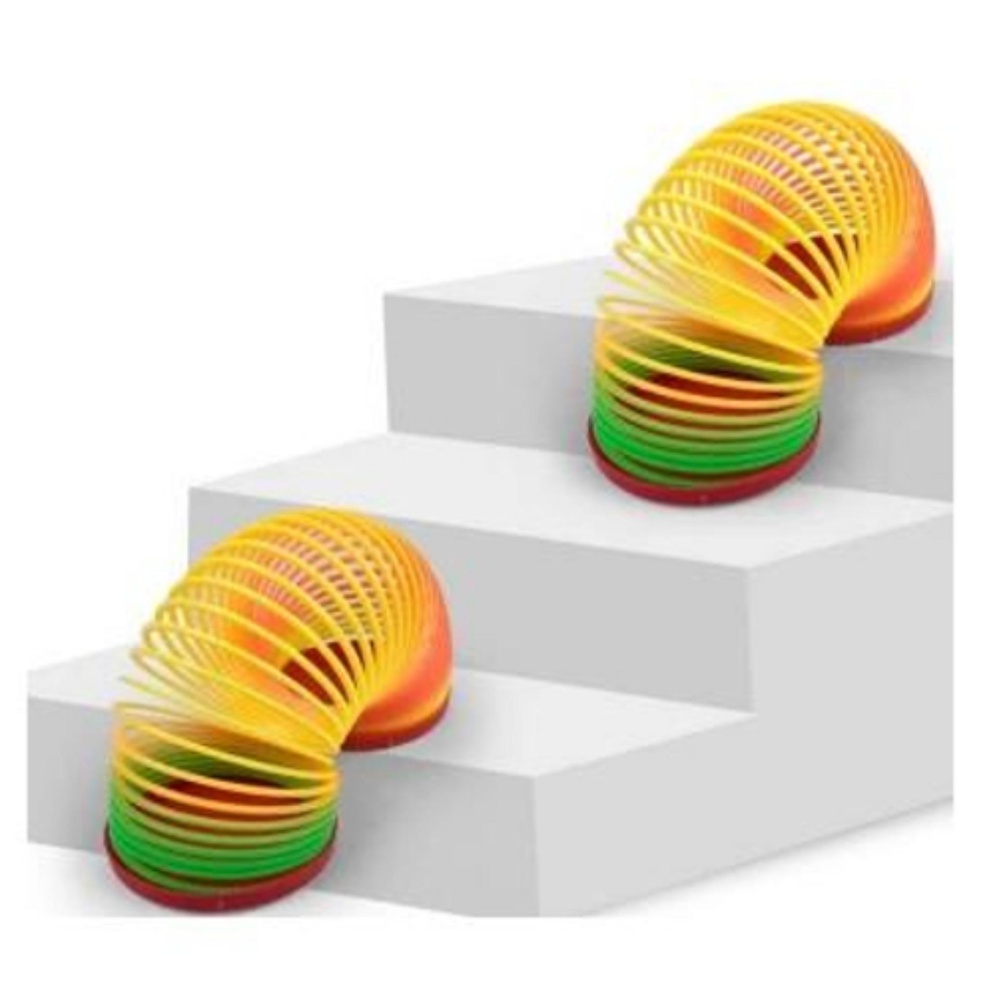 Large Magic Rainbow Slinky Spring Toy 8cm | Lazada PH