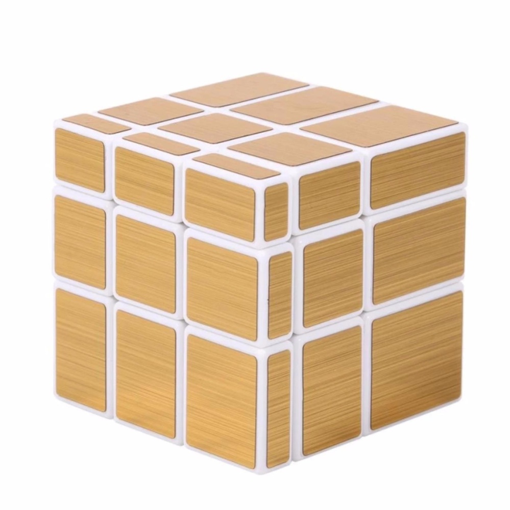 Mirror Gold 3x3x3 Speed Rubik's Magic Cube (GOLD) | Lazada PH