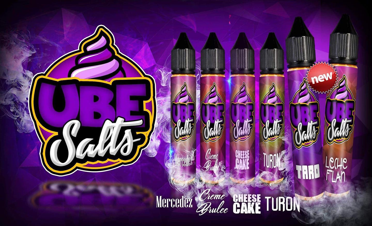 Ube Line up Salt Nic 20mg Vape Juice E Liquid Vaping pods | Lazada PH