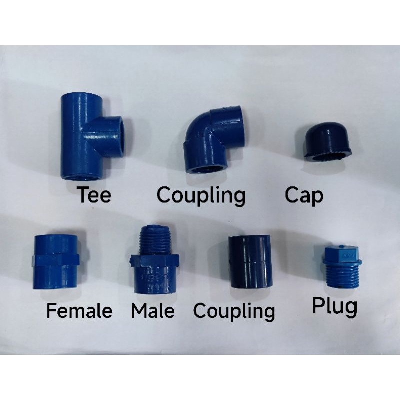PVC blue fittings 1/2" heavy duty | Lazada PH
