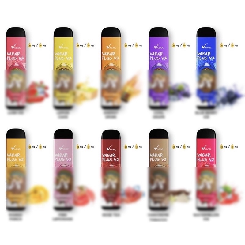 Vabar Plus V2 Disposable Vape Kit 1000 Puffs 500mAh (LEGIT) Mosmo Vipo ...