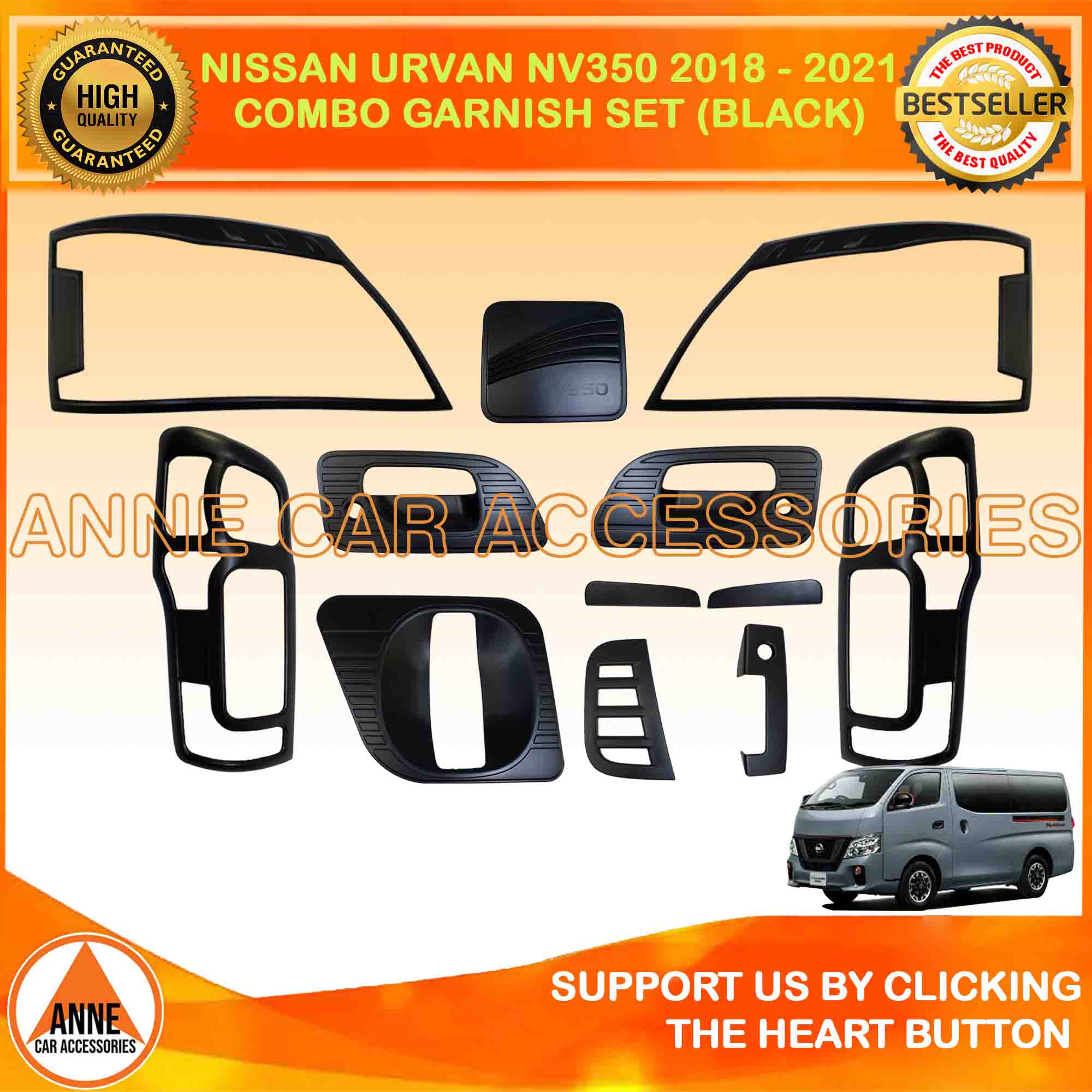 Garnish Cover for Nissan Urvan NV350 2018 2019 2020 2021 2022 2023 2024 ...