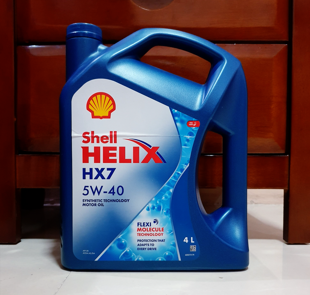 Shell Helix HX7 5W40 Synthetic Technology 4L | Lazada