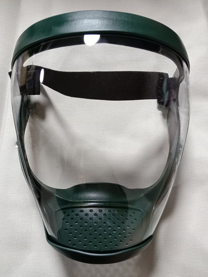 Full Face Shield Mask Large Oversized （No Dizzy ）Anti-fogging and Anti ...