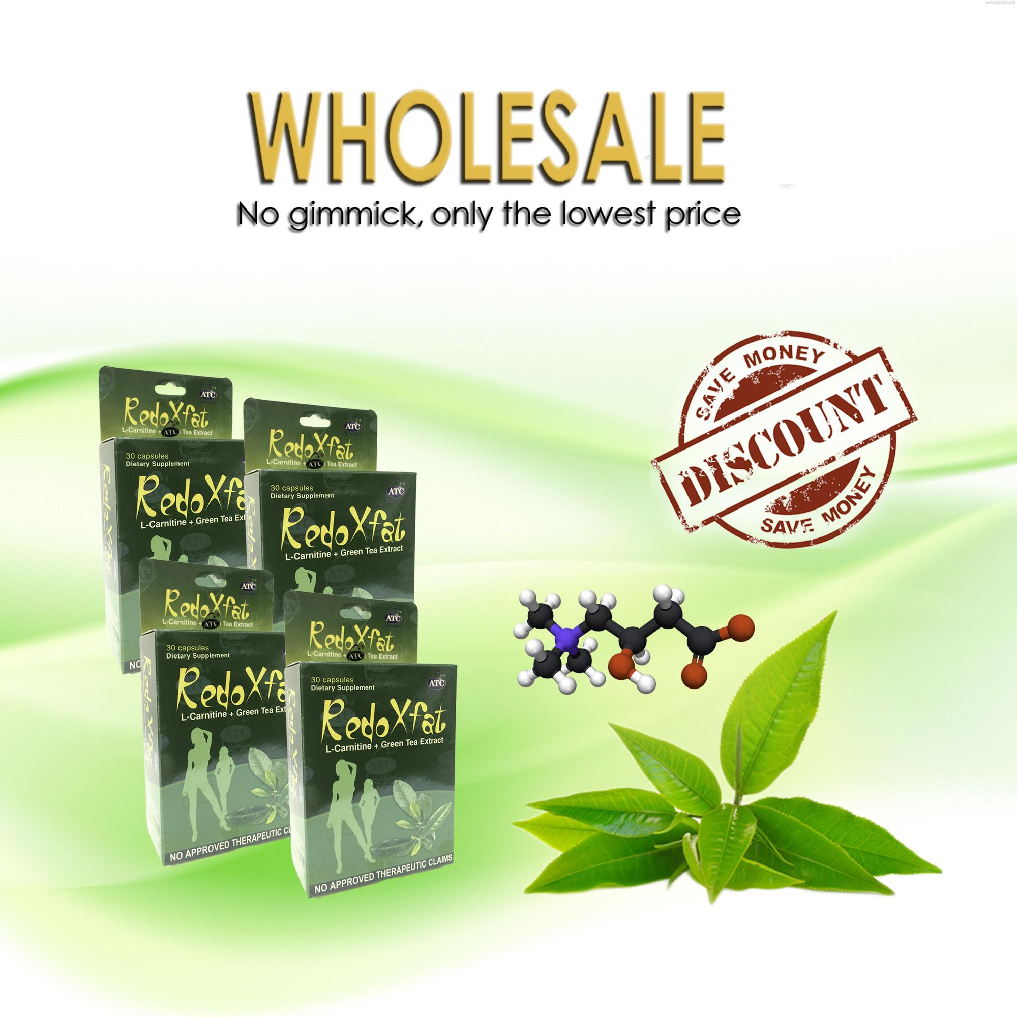 ATC RedoxFat 500mg Slimming food supplement Box of 30's (Set of 4 ...