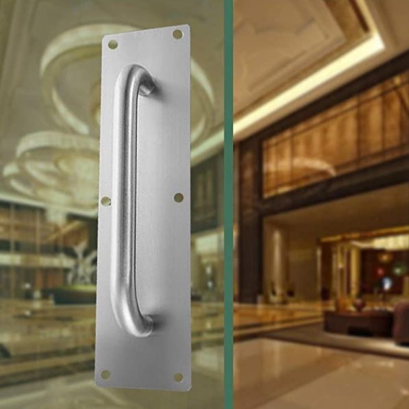 Stainless Steel Pull and Push Plate Door Access Door Pull Handle Door ...