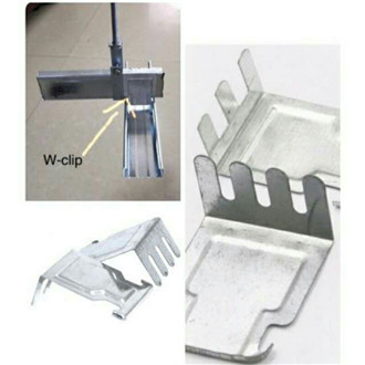 Wall Clip Double furring clip w clip metal metal furring | Lazada PH