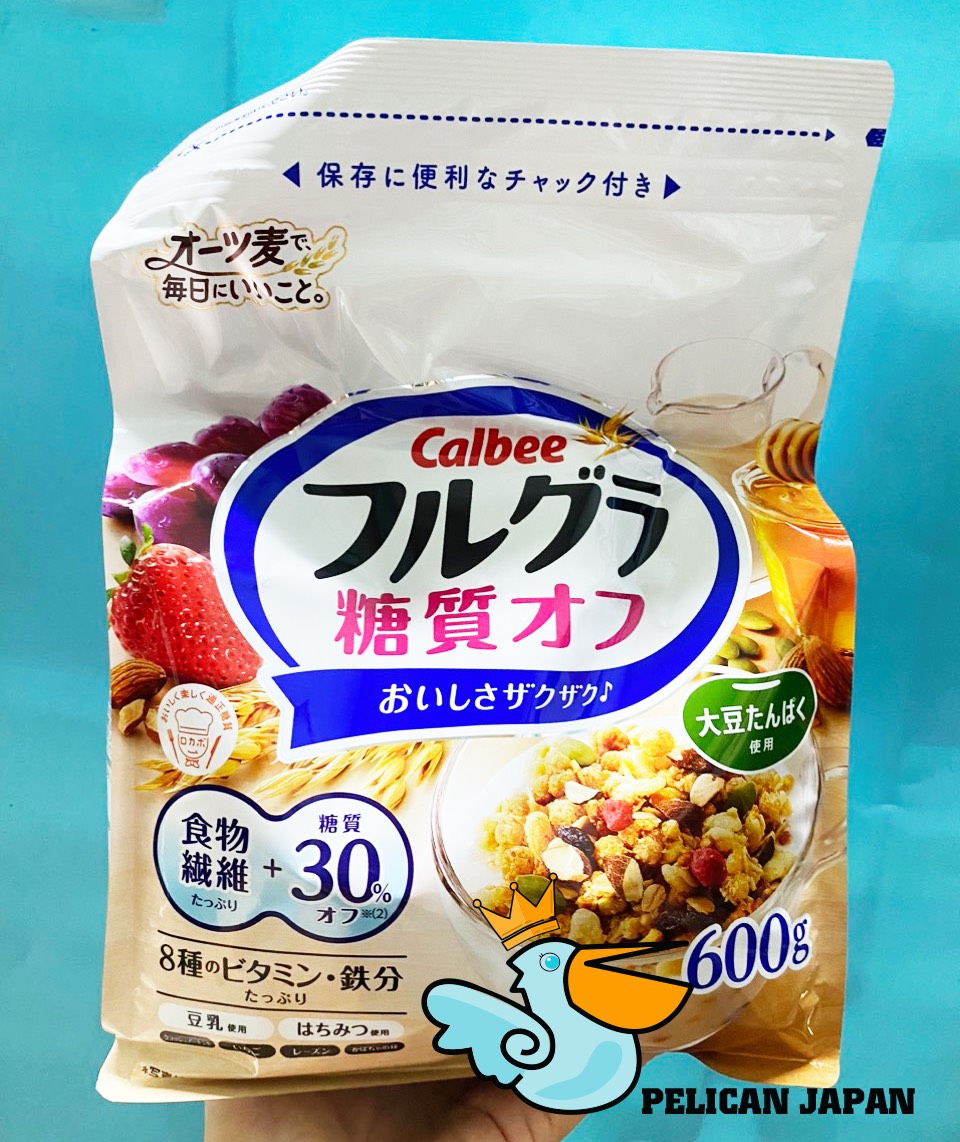 CALBEE FRUGRA FRUIT GRANOLA SUGAR-FREE 600G - BREAKFAST CEREAL MADE IN ...