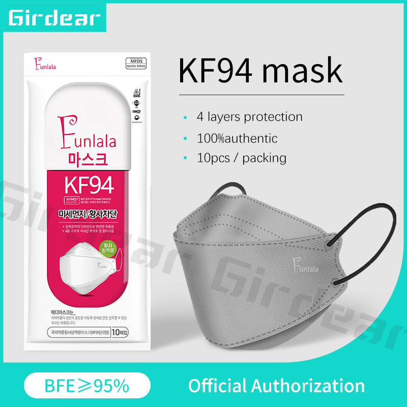 Girdear kn94 mask original 50 pcs kf94 mask made in korea kf94 mask ...