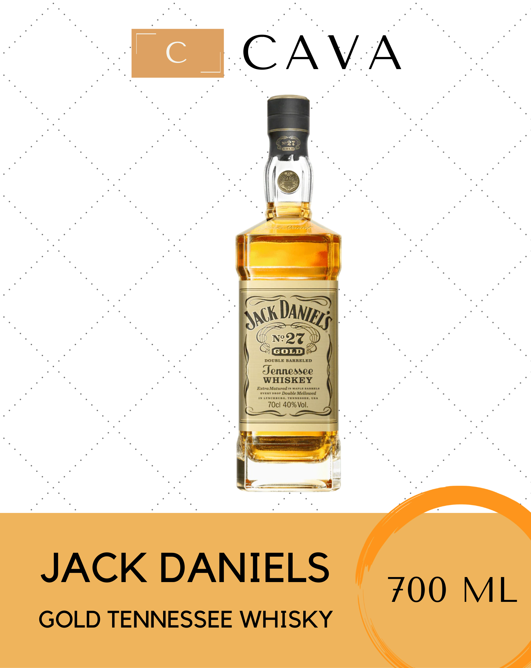 Jack Daniels Gold Tennessee Whisky 700ml | Lazada PH