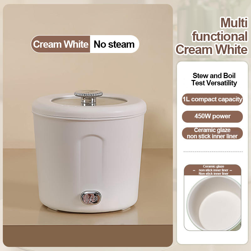 SHANBEN Mini Rice Cooker 450W 1L Multifunctional Electric cooking pot ...