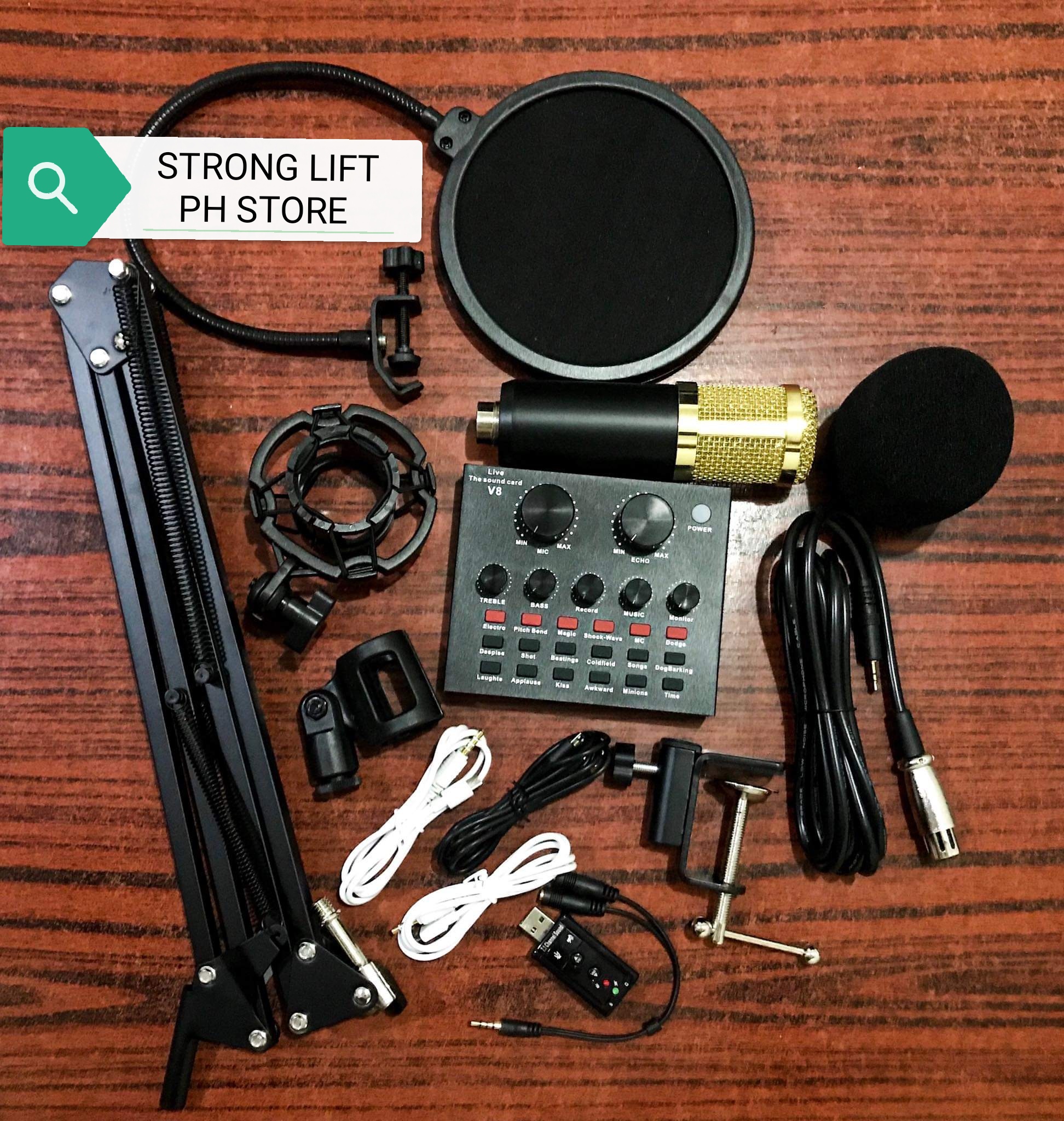 Professional Recording Studio Kit Set for Desktop PC Laptop Cellphone ...