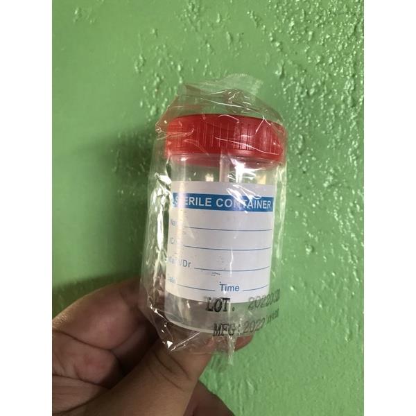 Durable Urine / Stool Specimen Container Bottle (Sterile with Label) 10 ...