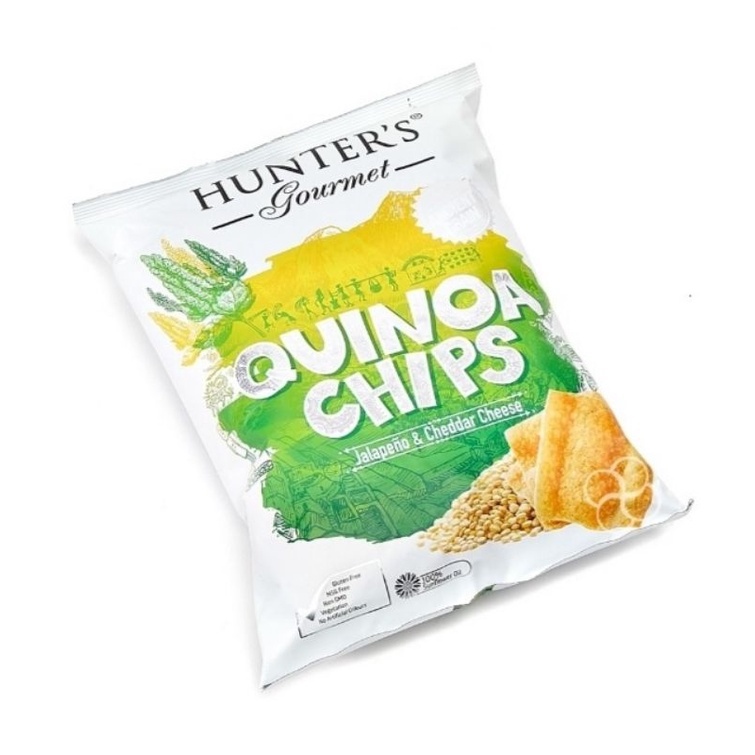 Hunter's Gourmet Jalapeno and Cheedar Cheese Quinoa Chips 75g | Lazada PH