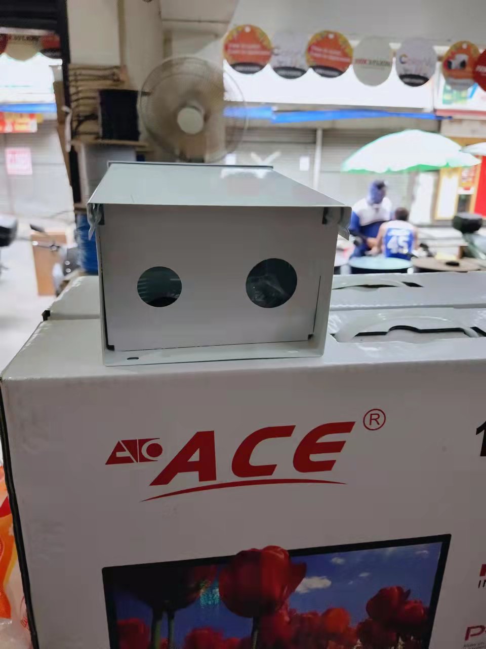 METAL Indoor/Outdoor Waterproof Electrical/CCTV Junction Box Terminal ...