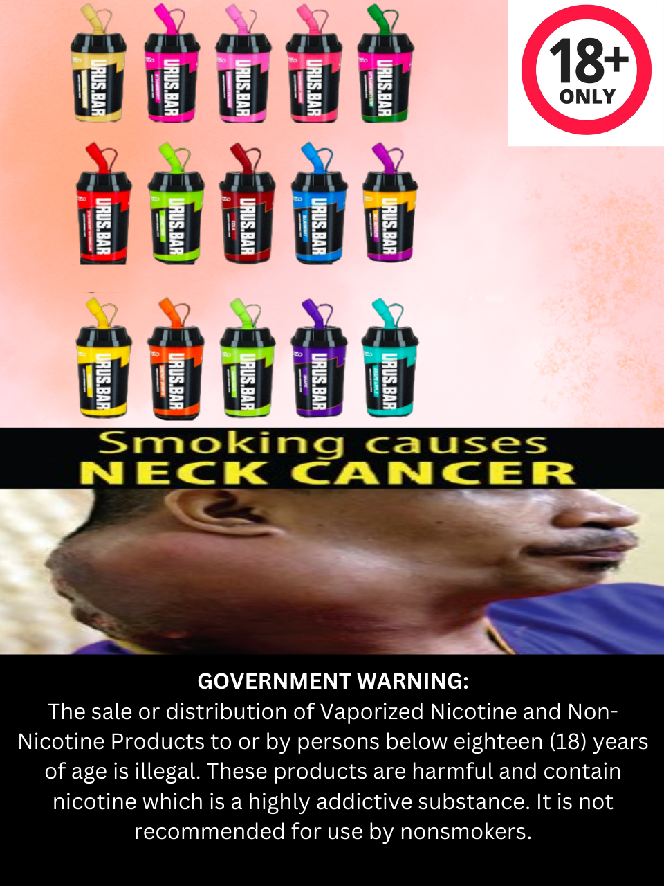 Zozo Urus Bar Up To 8000 Puffs Legit Pod 8k Puffs 3% | Lazada PH