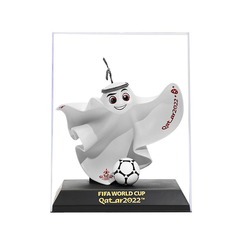 La`eeb laeeb mascot Official Authentic 2022 Qatar WorldCup Mascot 3D ...