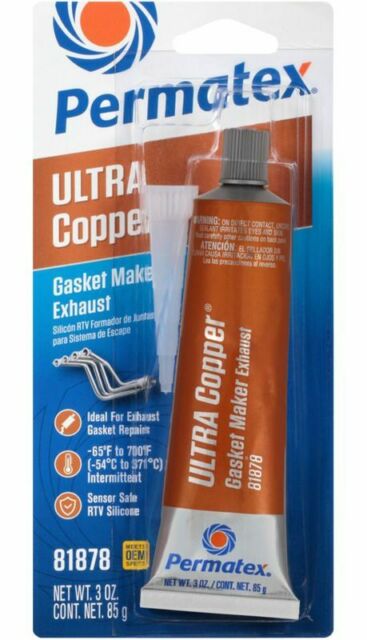Permatex Ultra Copper Gasket Maker Exhaust, 3 oz. / 85g (81878) | Lazada PH
