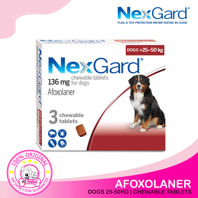 NEXGARD AFOXOLANER ANTI TICK AND FLEA FOR DOGS | Lazada PH
