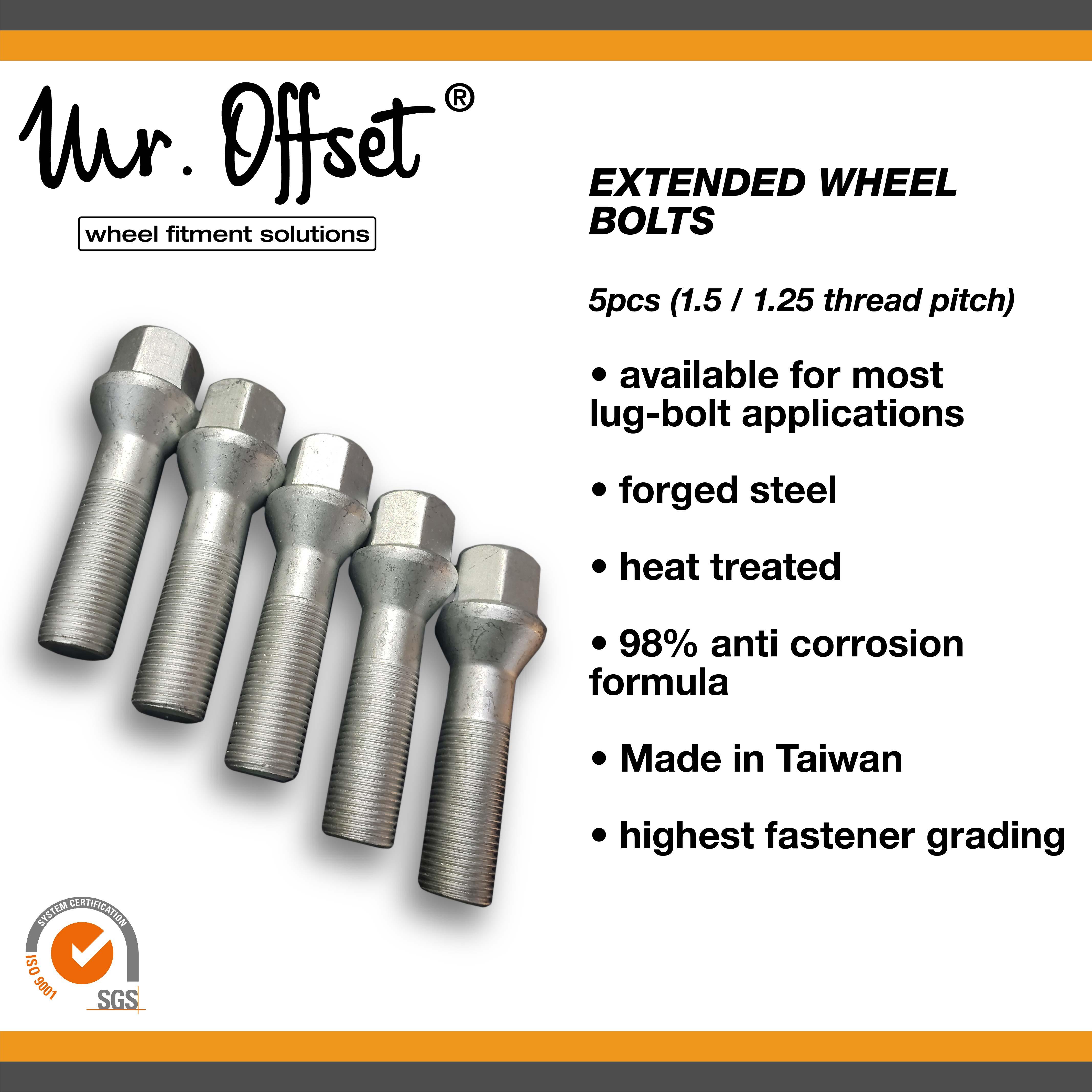 Mr Offset® Extended Bolt for BMW Z3 (pack of 5 pcs) | Lazada PH