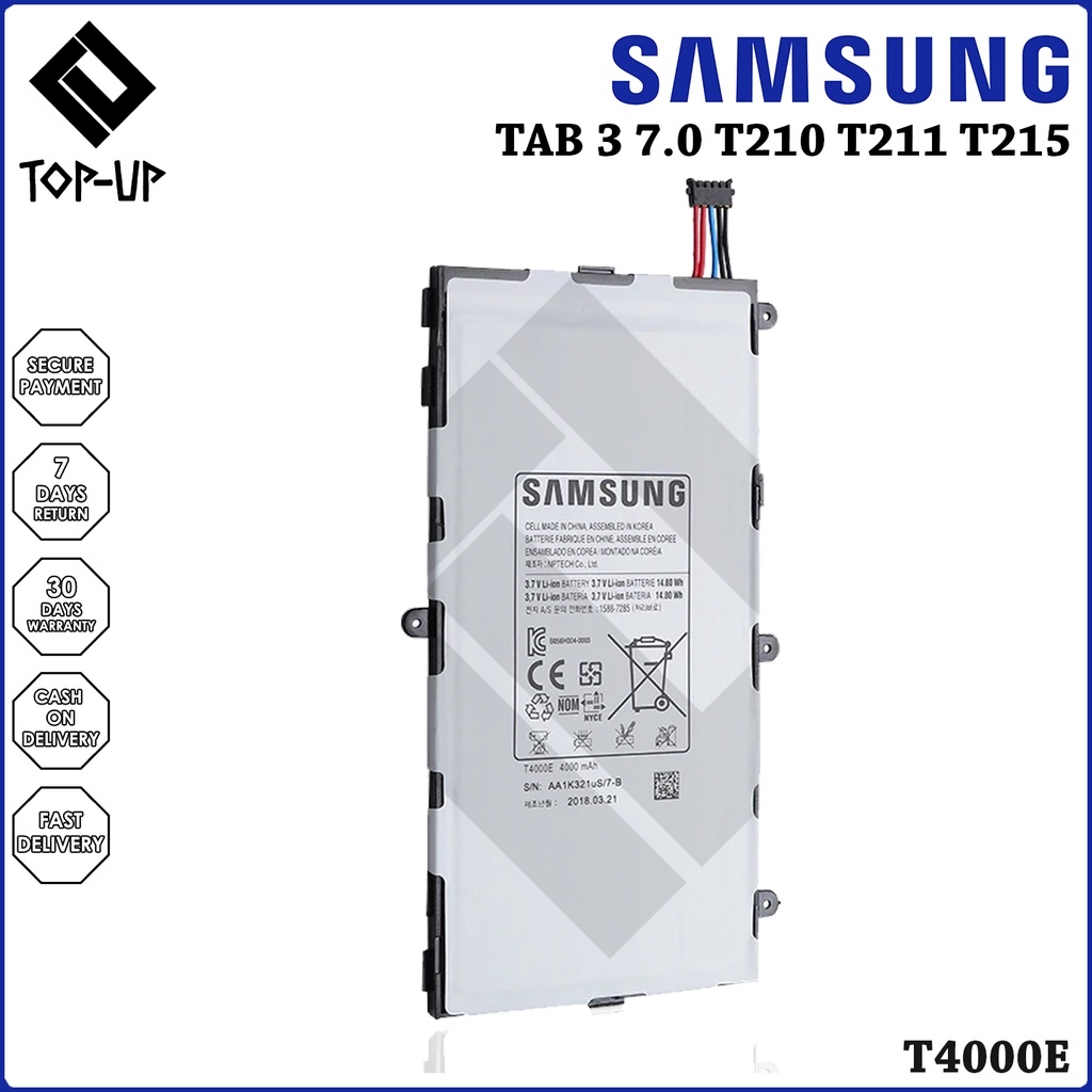 OriginalGalaxy3 / Tab3 7.0 SM-T210 T210 T211 T215 T215 LT02 P3200 Model ...