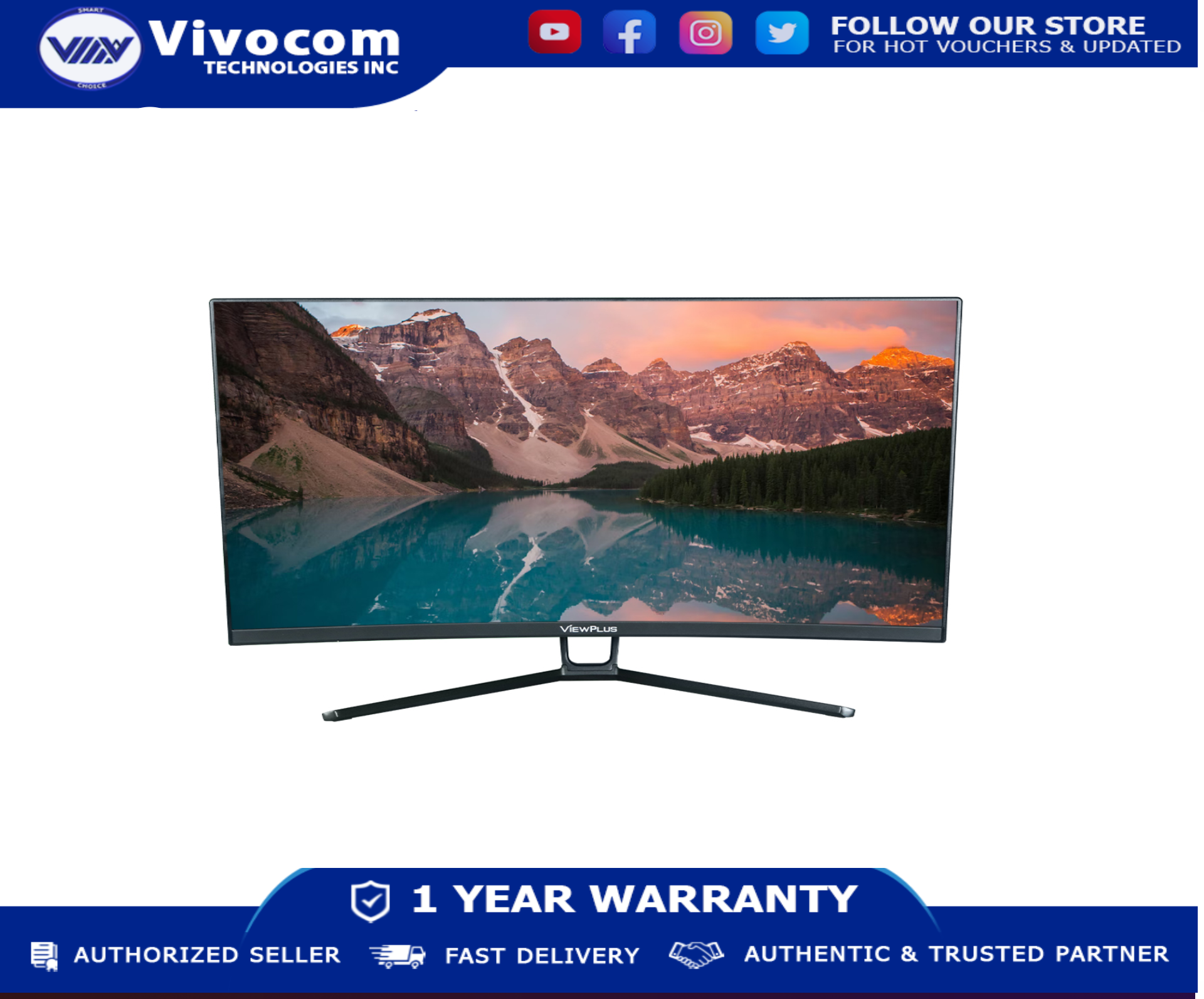 Viewplus ML-27CK 27" Curved QHD2560 1440 144hzVA 3*HDMI+1*DP+1 AUDIO ...