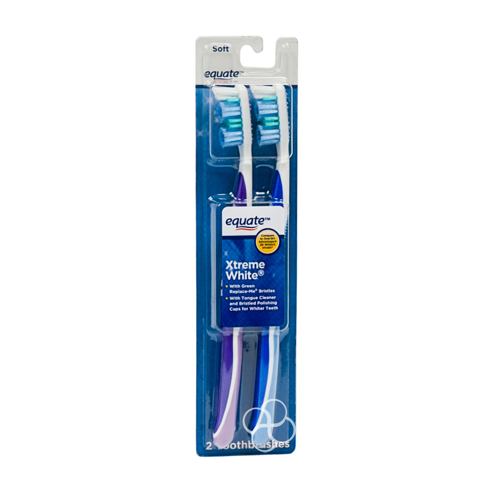 Equate Xtreme White Soft Toothbrush 2s | Lazada PH