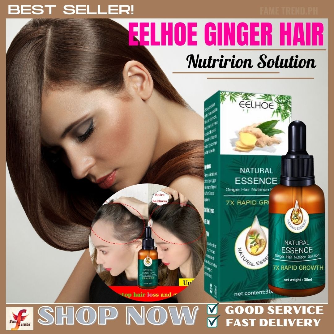 BEST SELLER!! EELHOE Ginger Hair Nutririon Solution Natural Essence ...