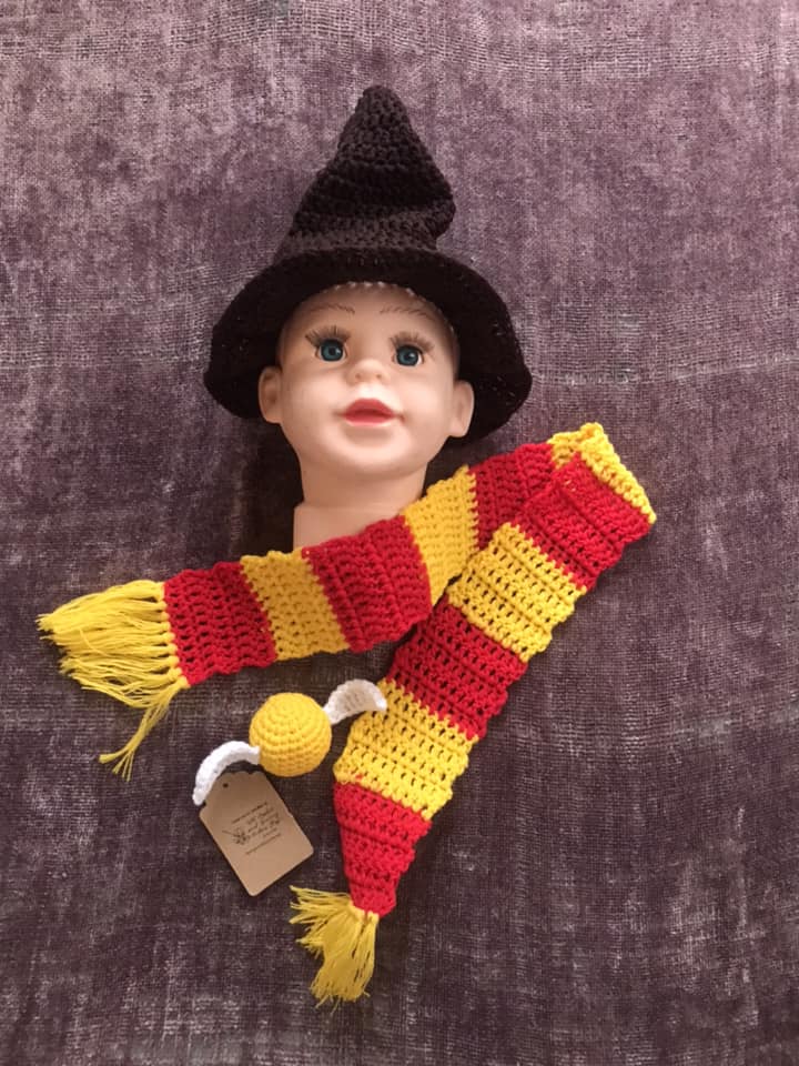 Crochet Wizard Harry Potter inspired Costume (made upon order) | Lazada PH