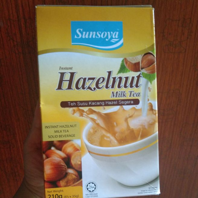 HAZELNUT MILK TEA 6's X 35 g | Lazada PH