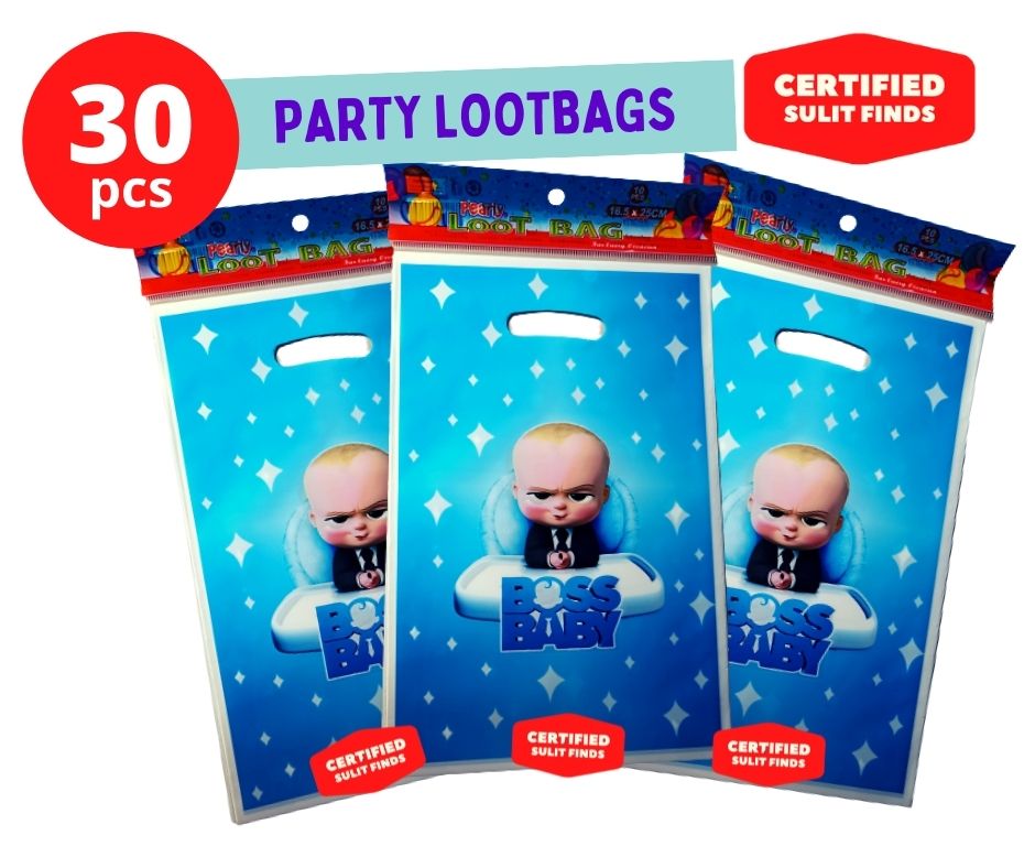 Boss Baby Loot bags Lootbags Boss Baby Theme Party Needs Set Boss Baby ...