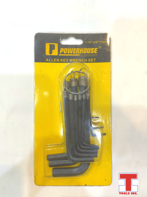 POWERHOUSE Allen Key Wrench Set 1/16 - 3/8 | Lazada PH