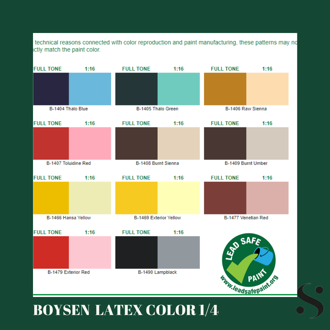 Boysen Paint Color Chart For Wall Exterior Paint Pdf Free - Infoupdate.org