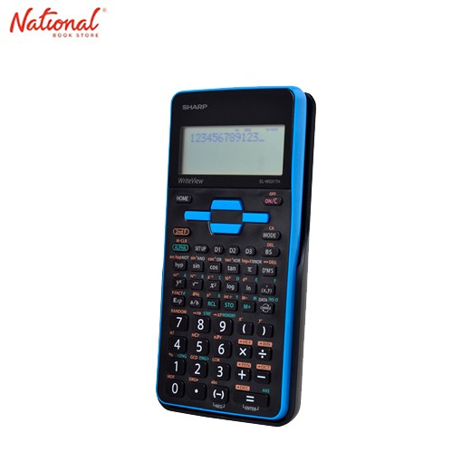 Sharp Scientific Calculator Elw531Thbl 422Functions Battery Operated ...
