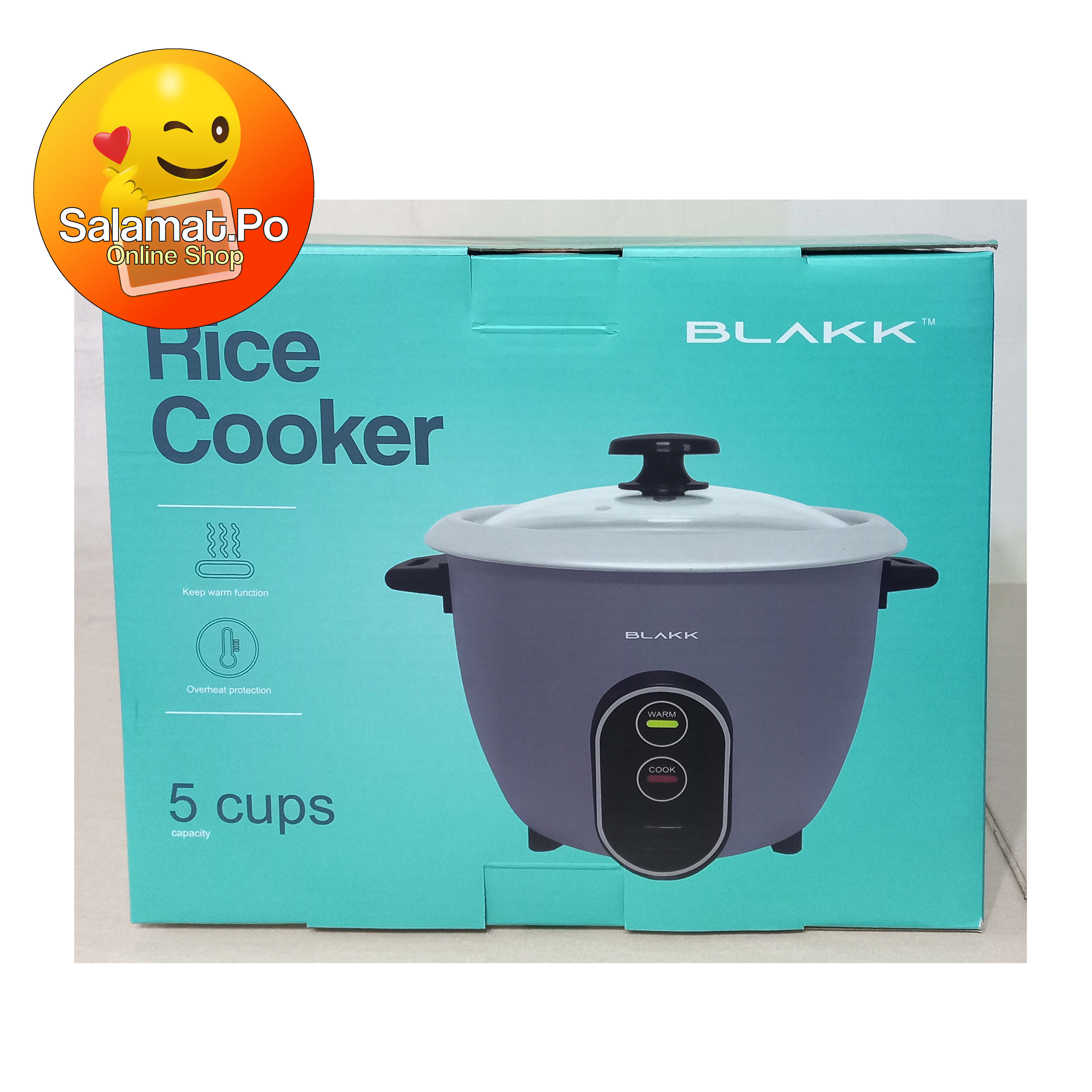 Blakk Rice Cooker 5 Cups | Lazada PH