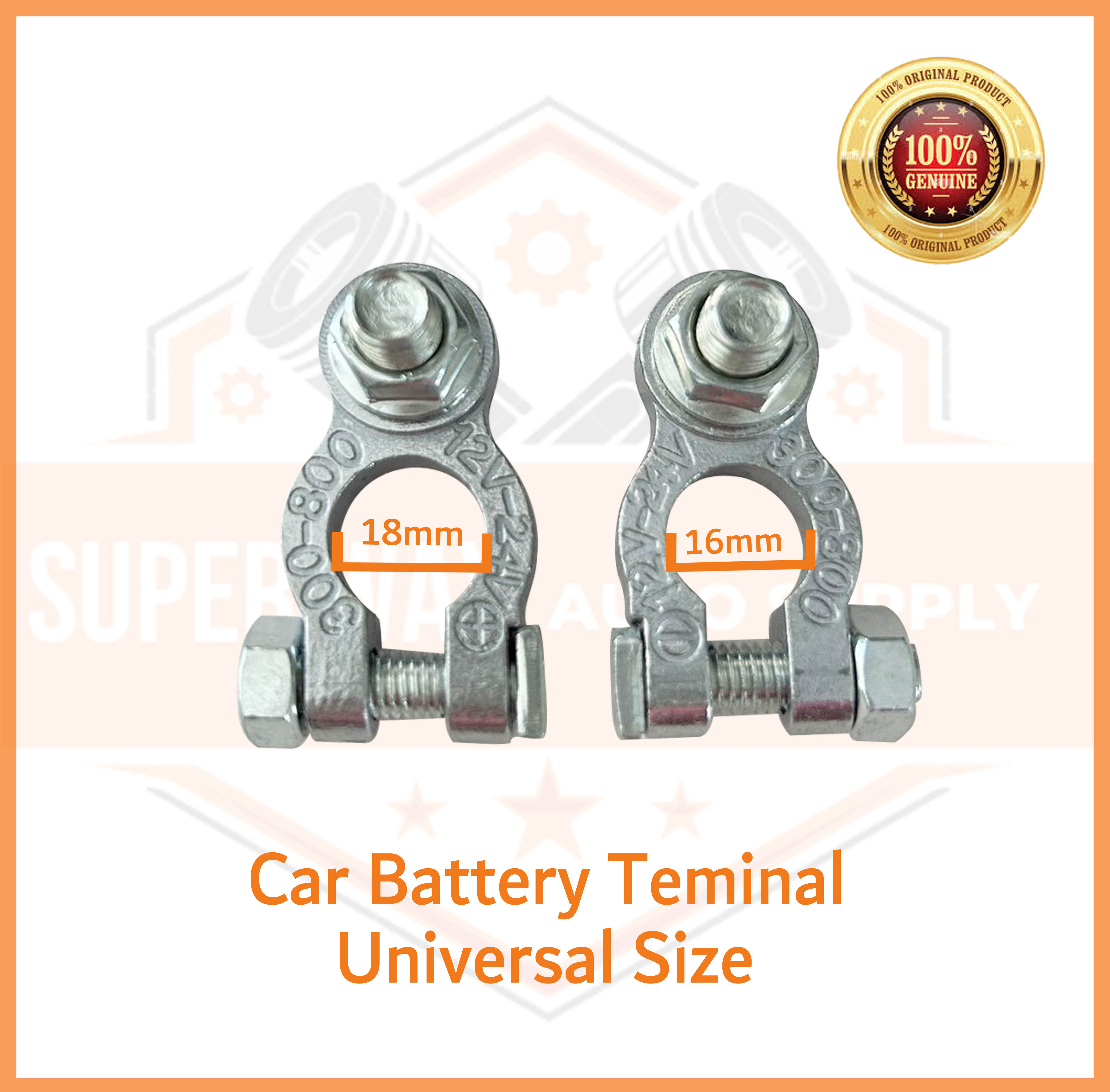battery clamp battery terminal battery clip heavy duty 1set | Lazada PH
