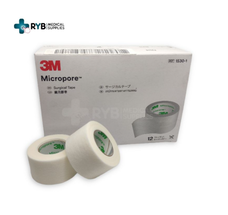 3M Micropore Surgical Tape 1 inch x 10 yards ( Sold per Piece ) | Lazada PH