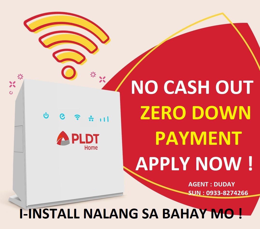 PLDT ULTRAFAST FIBER UNLIMITED DATA / WIFI INTERNET ( ZERO CASH OUT ...