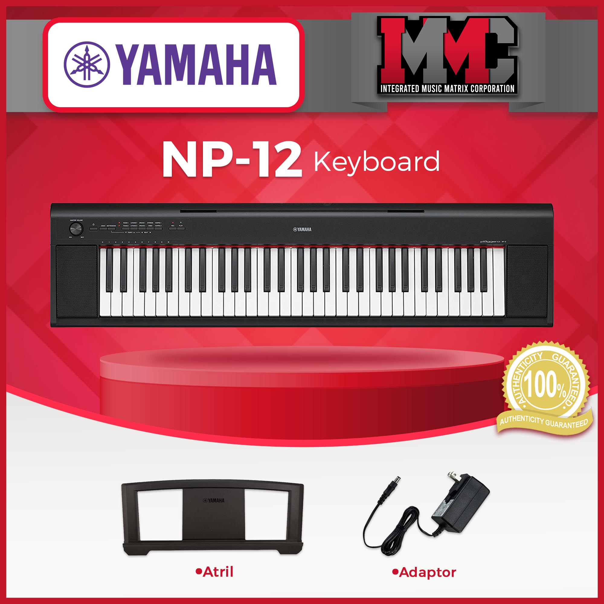Yamaha NP 12 Piaggero Keyboard | Lazada PH