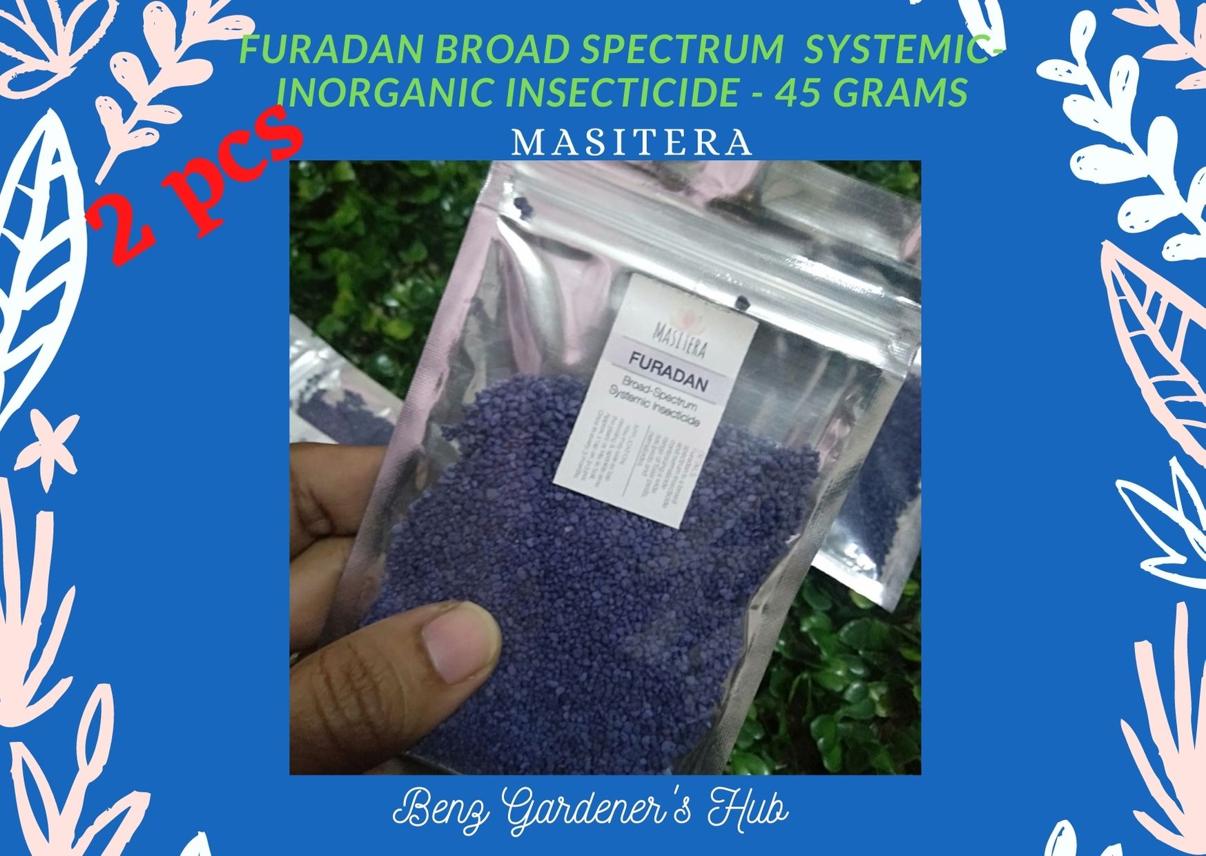 BUY 1 TAKE 1 -FURADAN BROAD SPECTRUM SYSTEMIC-INORGANIC INSECTICIDE 45g ...