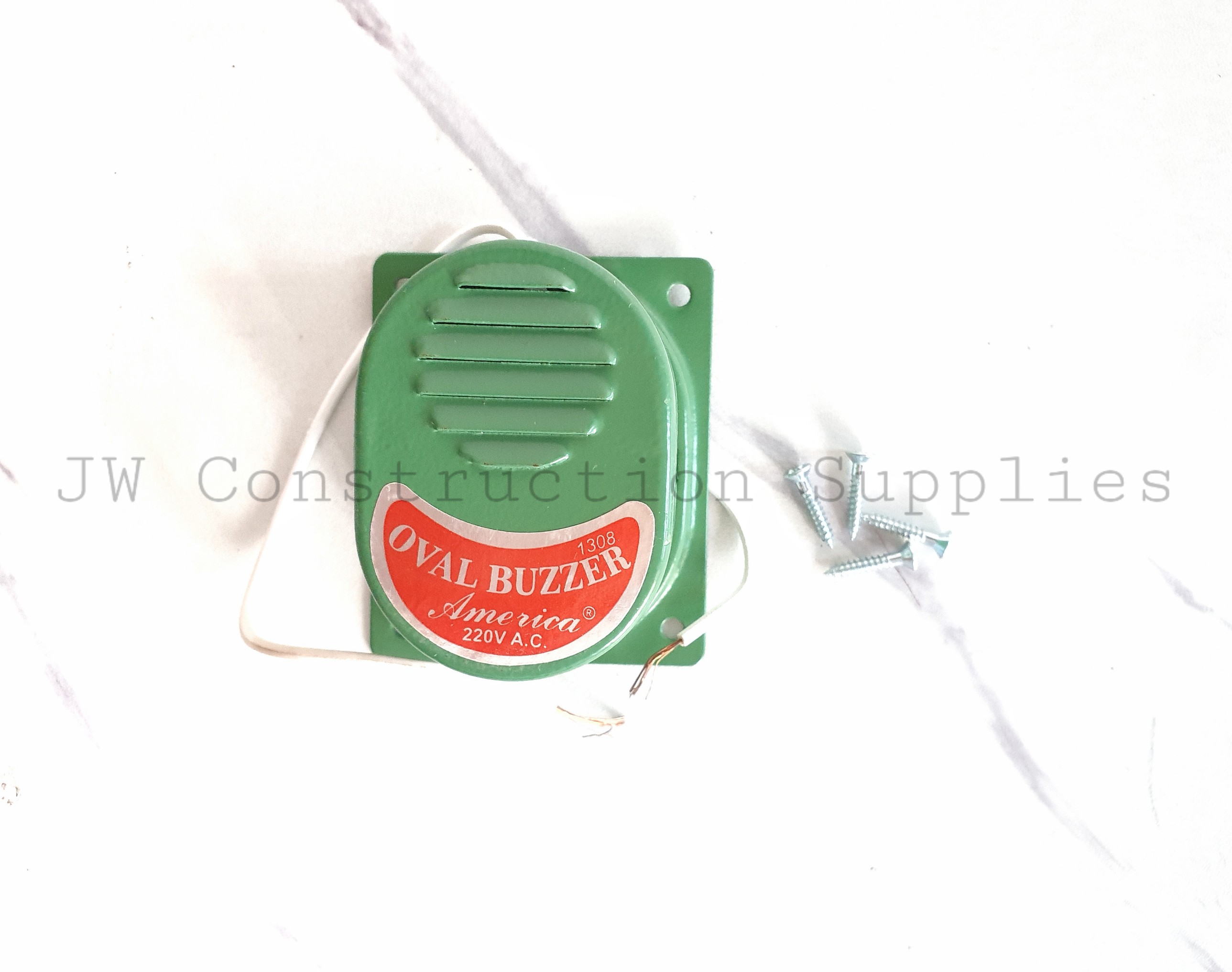 AMERICA Oval Metallic Buzzer Green AC220V | Lazada PH
