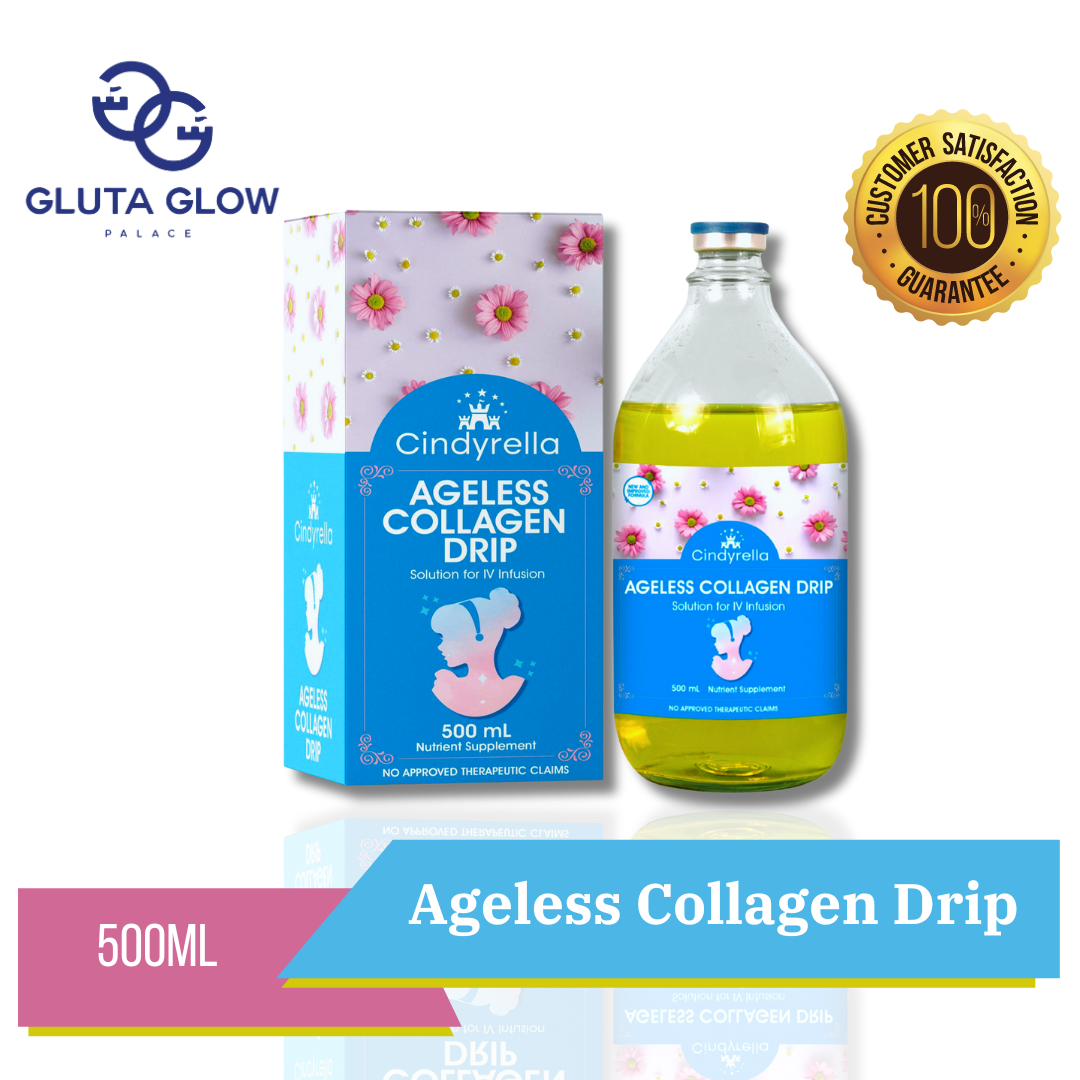 Cindyrella Ageless Collagen Drip Set - Enhance beauty with Glutathione ...