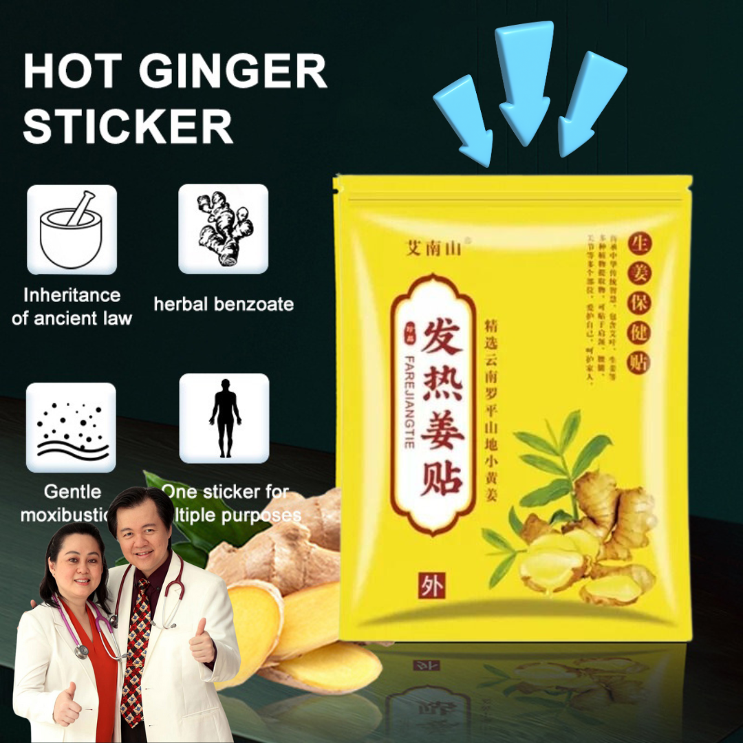 A MUST TRY SUPER EFFECTTIVE! GINGER PATCH topical pain relief | Used to ...