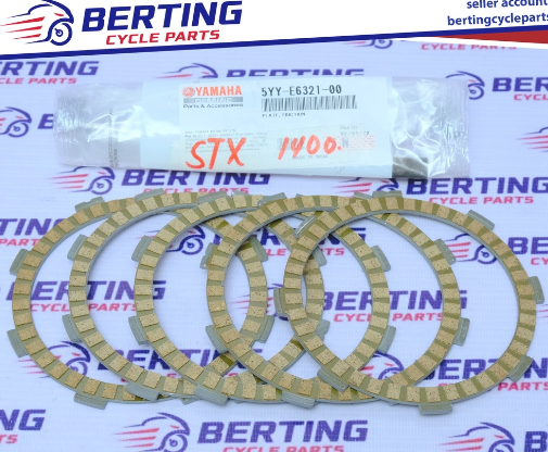 CLUTCH LINING SET Yamaha STX 125 Genuine 5YY-E6321-00 | Lazada PH