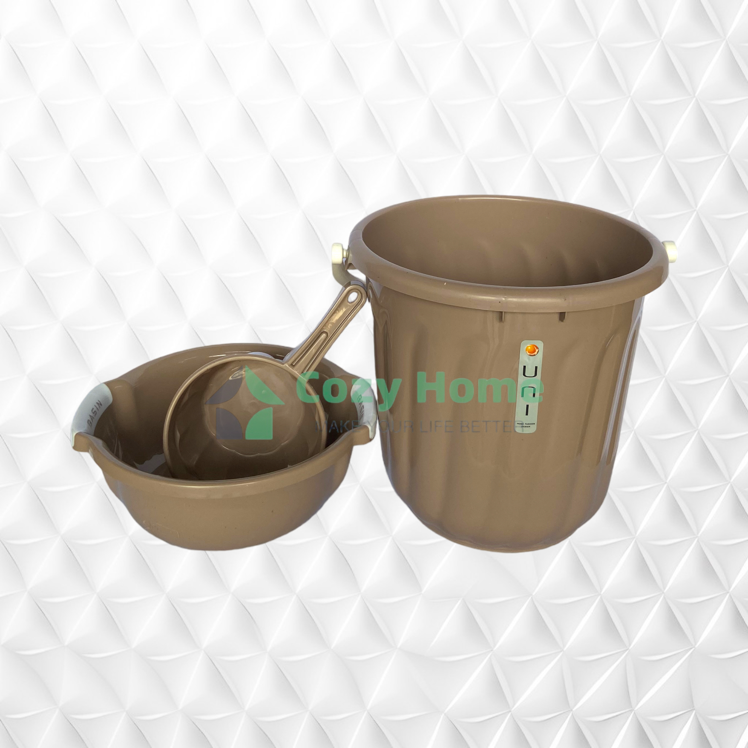 3 in 1 Multi Purpose Large Capacity Round Timba With Basin And Tabo ...