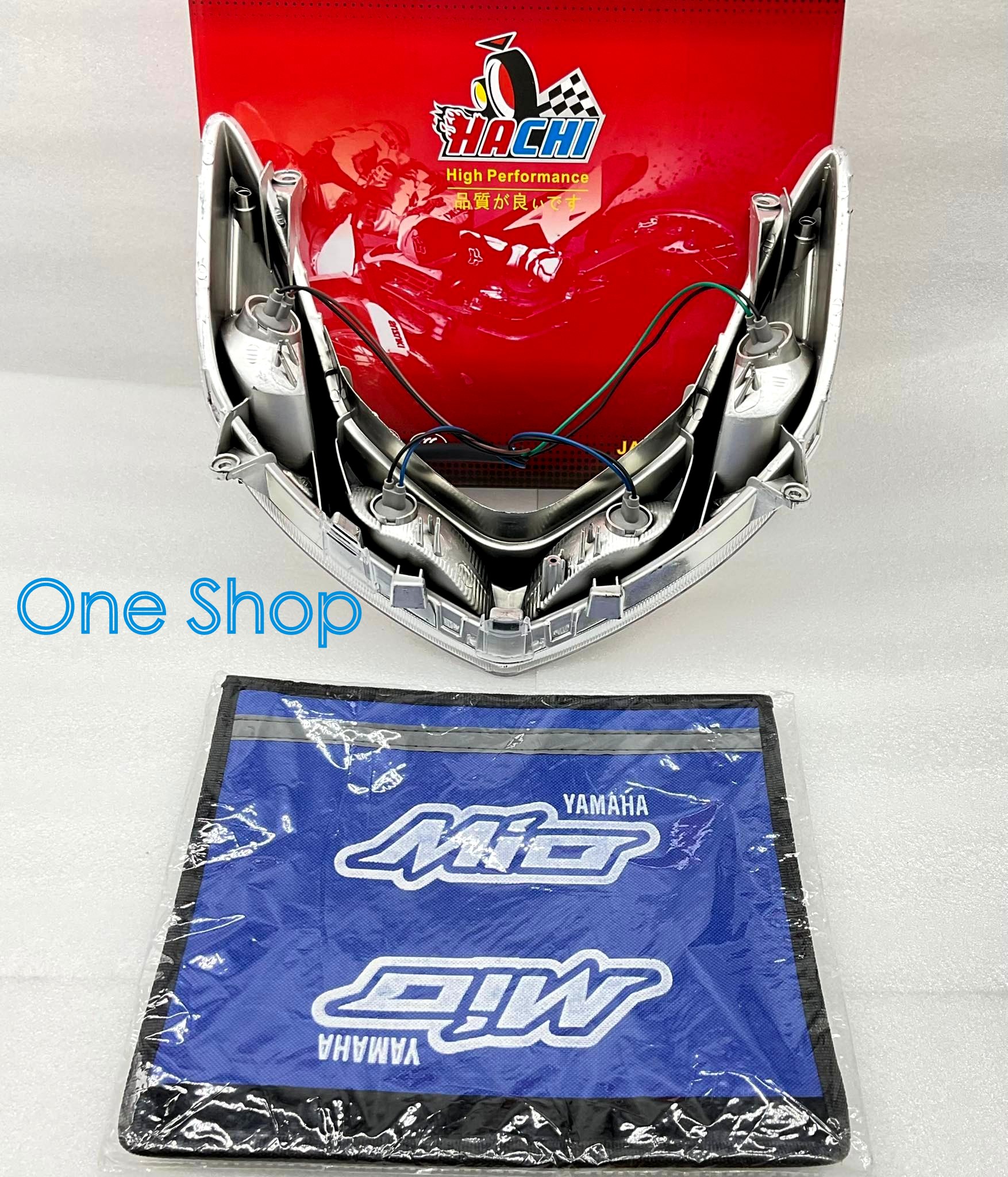 Headlight For Smily/Mio Sporty/Mio Amore with Shock Cover Yamaha Mio ...