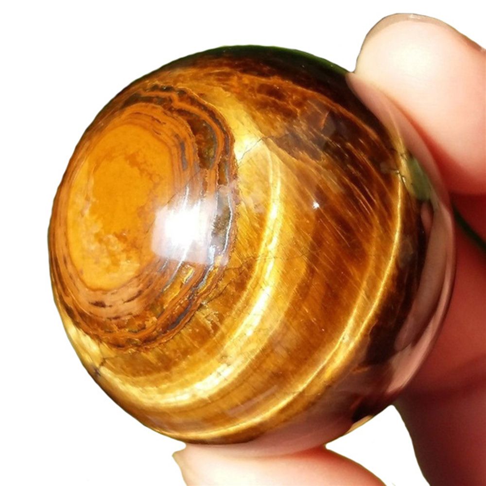 2YAO2YAO 1 PC Round Stone Home Decoration Raw Gemstone Jewelry Making ...